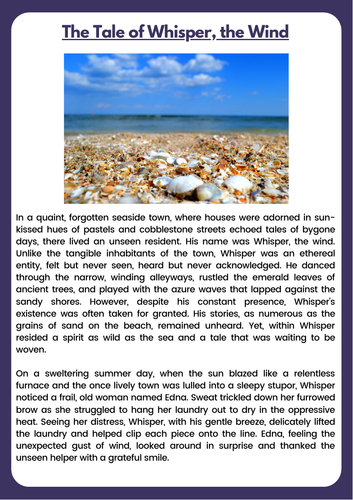 Five Narrative Story Examples | Teaching Resources