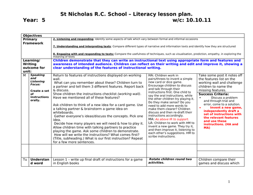 Back to School Literacy Year 6 Stories by significant authors J K ...