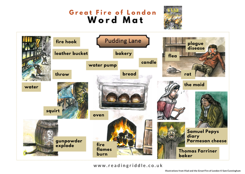 Year 2 Vlad and the Great Fire of London | Teaching Resources