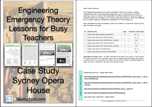 Engineering Case Study - Sydney Opera House | Teaching Resources