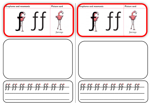 Little Wandle revision Ph2 Aut2 letter formation, sentence practice and ...