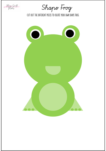 2D shape frog | Teaching Resources