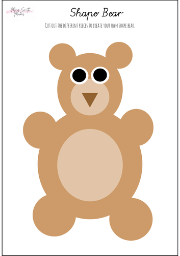 Shape bear | Teaching Resources