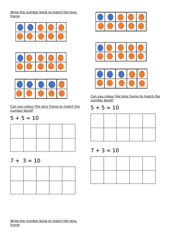 Mastering Number Bonds to 10 with Varied Representations | Teaching ...