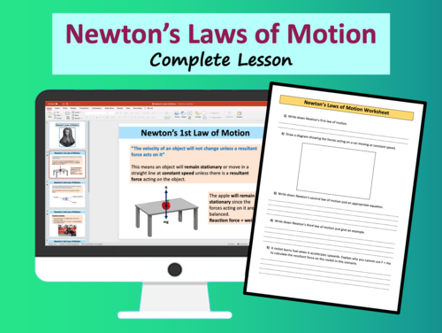 Newton's Laws of Motion - A Level Physics | Teaching Resources