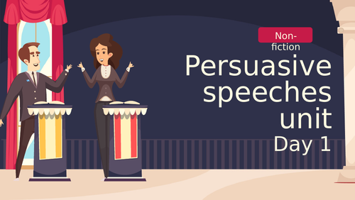 Year 4/5 Persuasive speech complete 18 lesson unit T4W compatible ...