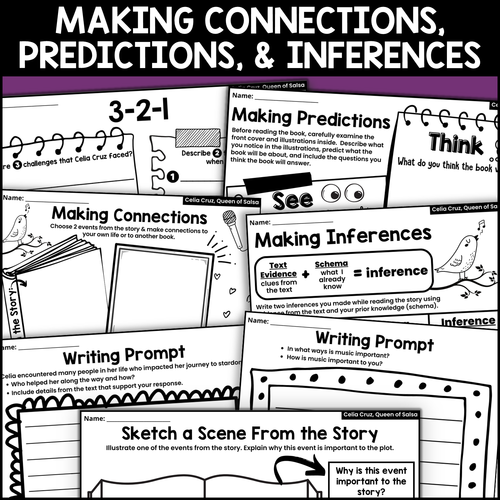 Celia Cruz, The Queen of Salsa Read Aloud Book Companion Activities ...