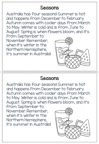 Australia: Country study - Mini book - Geography | Teaching Resources