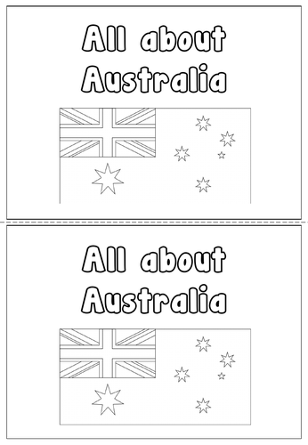 Australia: Country study - Mini book - Geography | Teaching Resources