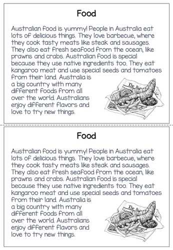 Australia: Country study - Mini book - Geography | Teaching Resources