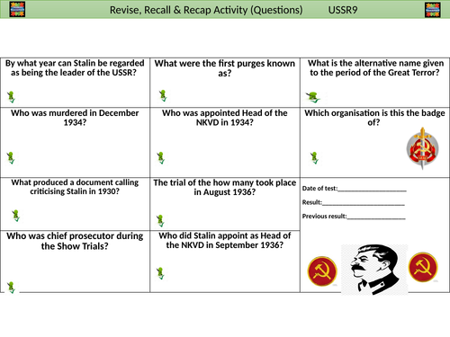 Stalin’s Economic Policies - 5 Year Plans - Great Turn - Second ...