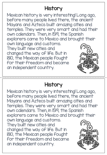 Mexico: Country study - Mini book - Geography | Teaching Resources