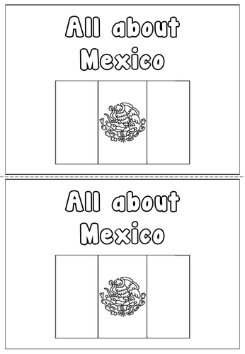Mexico: Country study - Mini book - Geography | Teaching Resources
