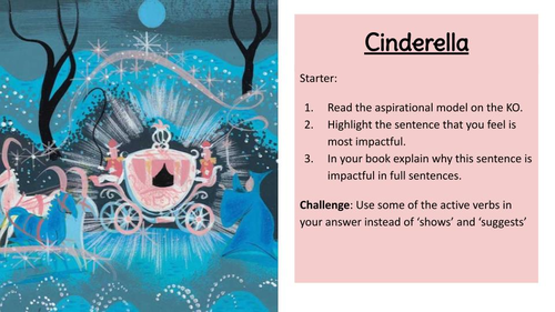 KS3 - Characters in Short Stories | Teaching Resources