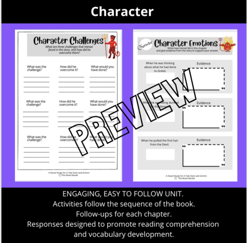 A TALE DARK & GRIMM by Adam Gidwitz NOVEL STUDY and Reading ...