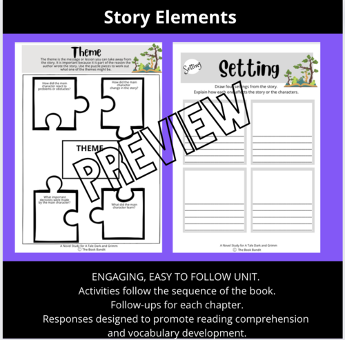 A TALE DARK & GRIMM by Adam Gidwitz NOVEL STUDY and Reading ...