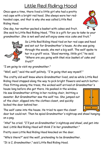 Little Red Riding Hood | Teaching Resources