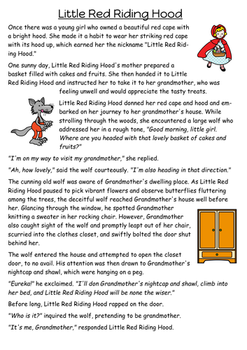 Little Red Riding Hood | Teaching Resources