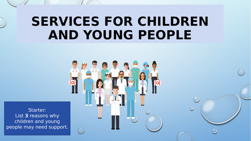 BTEC Tech Health and Social Care - Component 2 (HSC Services and Values ...