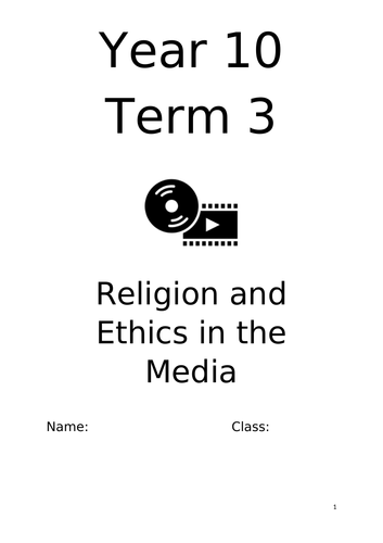 Unit 8. Core Key Stage four (KS4) Religious Studies Unit: Religion ...