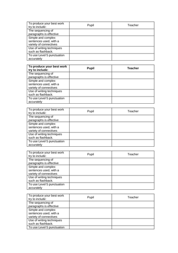 Flashback Story Planning Year 6 Late Again For School Powerpoints ...
