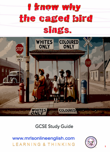 I Know Why the Caged Bird Sings Study Guide | Teaching Resources