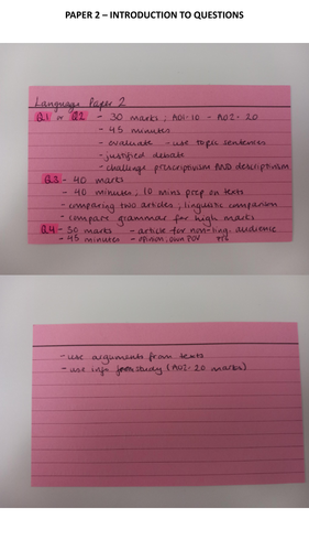 ENGLISH LANGUAGE A LEVEL PAPER 2 REVISION PACK | Teaching Resources