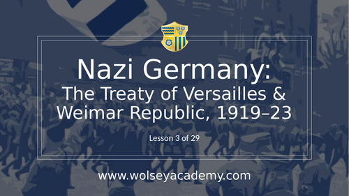 Nazi Germany – Challenges to the Weimar Republic – 3 of 29 | Teaching ...
