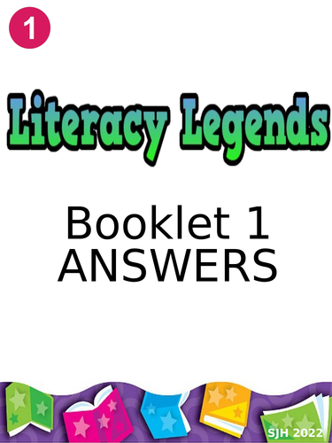 Literacy Legends 1 - Form time activities | Teaching Resources