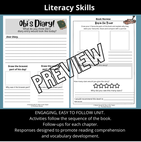 BOY IN THE TOWER by Polly Ho-Yen NOVEL STUDY and Reading Comprehension ...