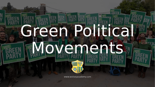 History of Environmentalism - Green Political Movements | Teaching ...