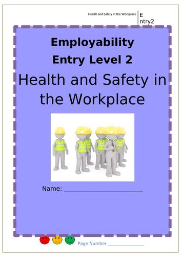 Employability Entry Level 2 Health and Safety in the Workplace (ASDAN ...