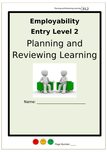 Employability Entry Level 2 Planning and Reviewing Learning (ASDAN ...