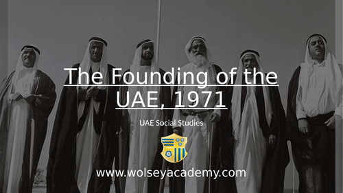 UAE Social Studies | Founding of the UAE 1971 | 21 of 28 | Teaching ...