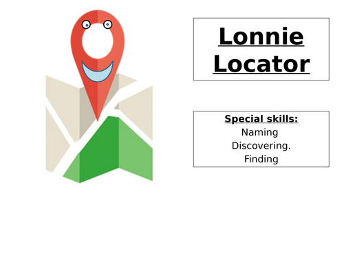 EYFS and KS1 Squad Characters for Geography. | Teaching Resources