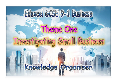 Edexcel GCSE Business Knowledge Organiser Theme 1 and Theme 2 | Teaching Resources