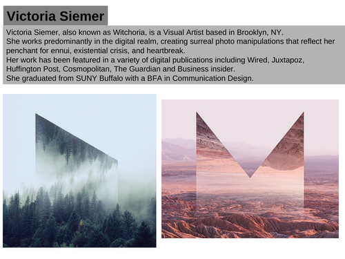 GCSE and A level Photography Victoria Siemer full unit | Teaching Resources