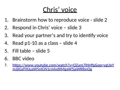 Curious Incident: the play | Teaching Resources