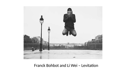 Photography: Levitation full unit of work. | Teaching Resources