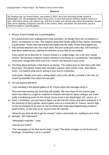 AQA Language Paper 1 x 7 | Teaching Resources