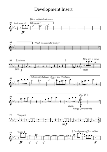 Beethoven Fifth Symphony Mvt 1 LISTENING | Teaching Resources