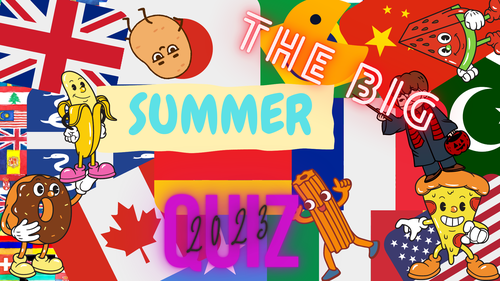 The END OF YEAR SUMMER QUIZ (2023 EDITION) | Teaching Resources