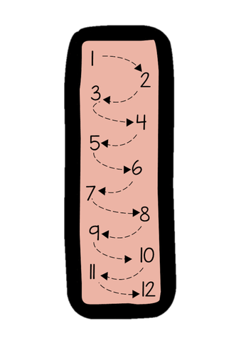 Multiples Posters and worksheets for Multiplication Facts 1 - 12 Boho ...