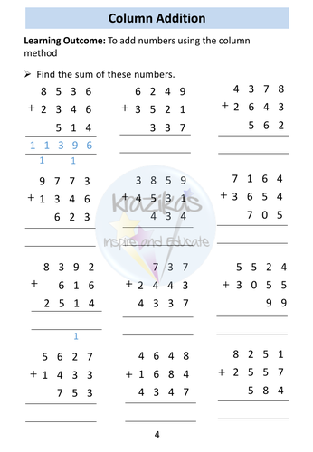 Functional Skills Maths Level 1 - Addition and Subtraction Workbook ...