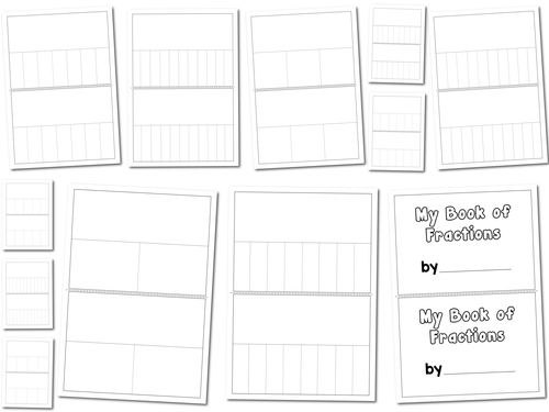Maths: My Book of Fractions - Flip Book | Teaching Resources