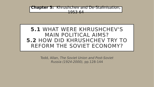 IB History HL: Paper 3: The Soviet Union and post-Soviet Russia (1924 ... IB History HL: Paper 3: The Soviet Union and post-Soviet Russia (1924 ...