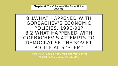 IB History HL: Paper 3: The Soviet Union and post-Soviet Russia (1924 ... IB History HL: Paper 3: The Soviet Union and post-Soviet Russia (1924 ...