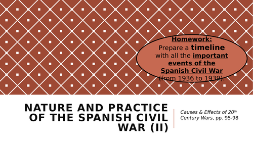 IB History SL and HL: Topic 11: Causes and Effects of 20th c. [Spanish ...