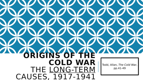 IB History SL and HL Paper 2: Topic 12: Cold War, Superpower Tensions ...