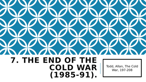 IB History SL and HL Paper 2: Topic 12: Cold War, Superpower Tensions ... IB History SL and HL Paper 2: Topic 12: Cold War, Superpower Tensions ...
